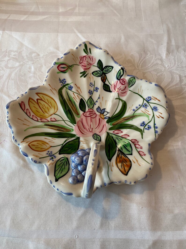 Vintage Blue Ridge China Leaf Plate Southern Pottery Inc. - Etsy