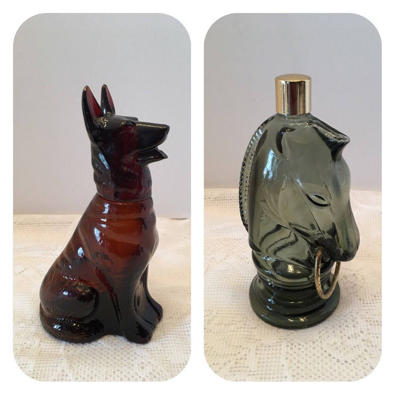 Avon Decanter Set of Five Capital White Capital Amber | Etsy