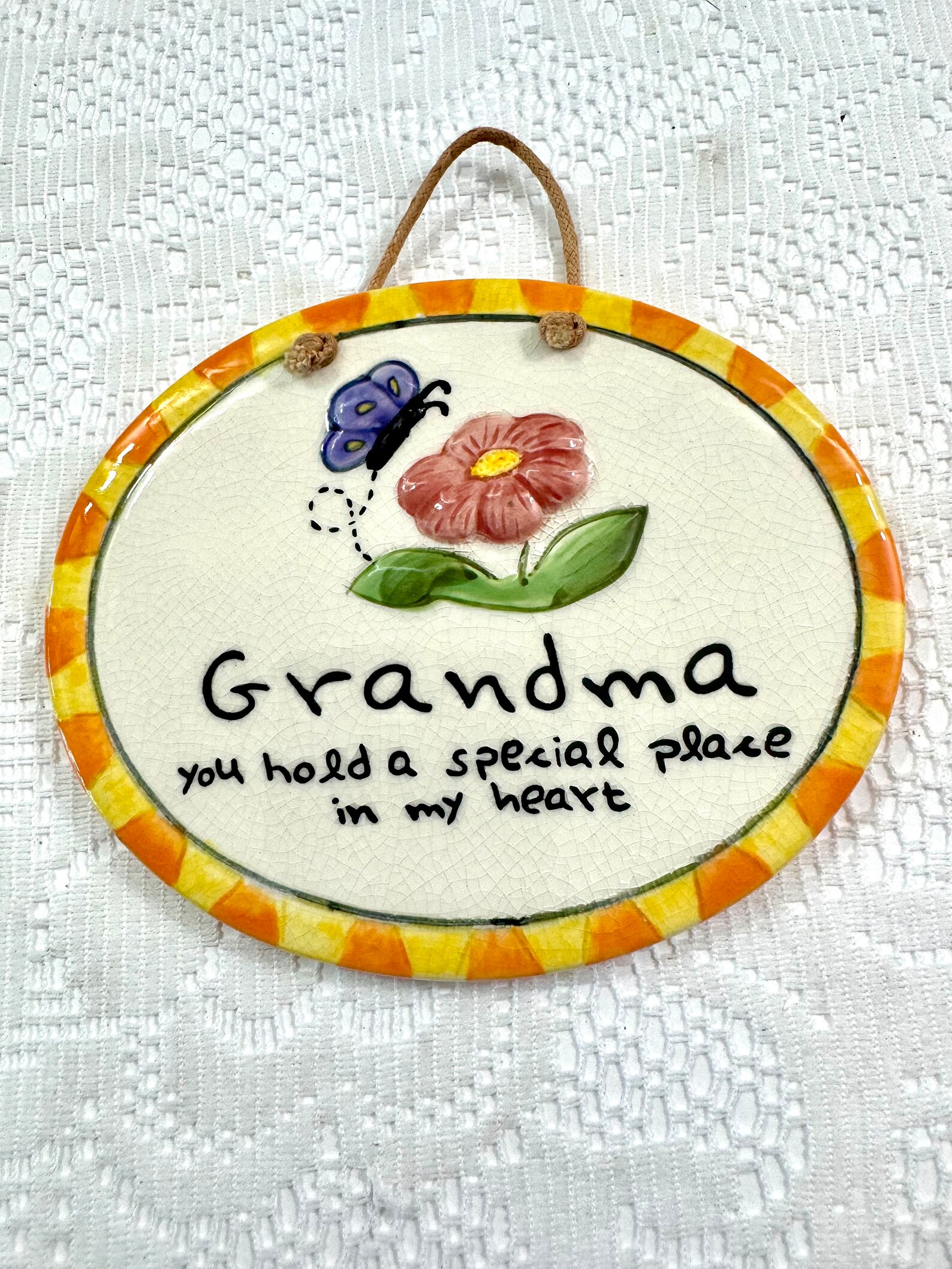 Vintage Grandmother Wall Plaque ~ Grandma You Hold a Special Place in ...
