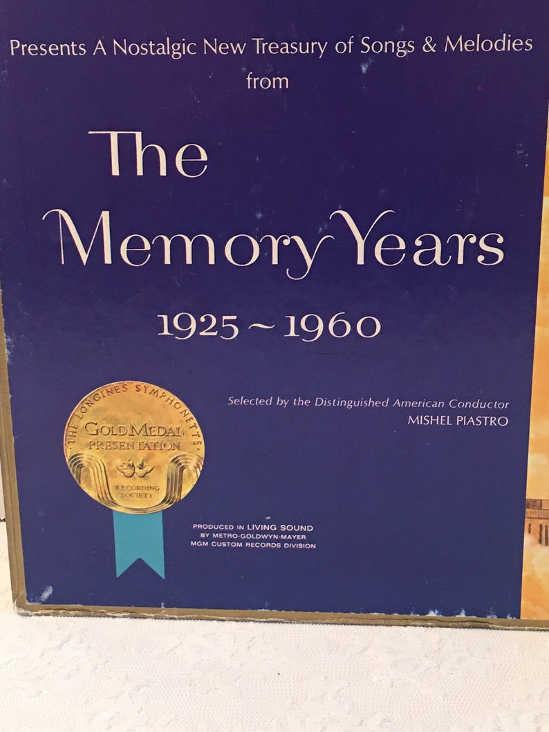 Vintage Record Album ~ the Longines Symphonette ~ the Memory Years ...