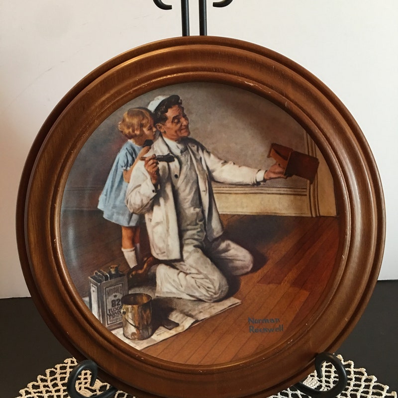 Norman Rockwell Plates - Etsy