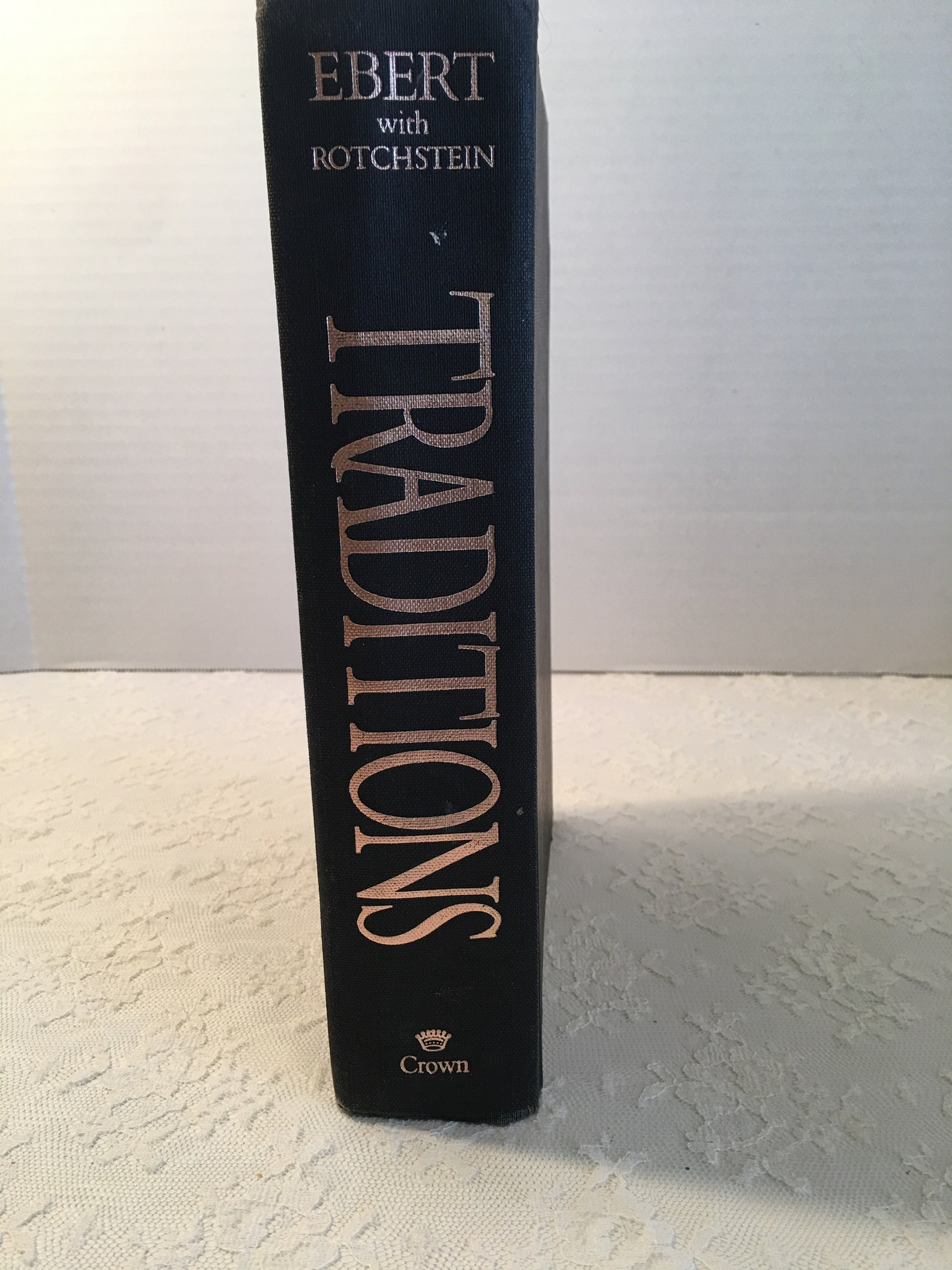 Vintage Book Traditions Alan Ebert First Edition - Etsy