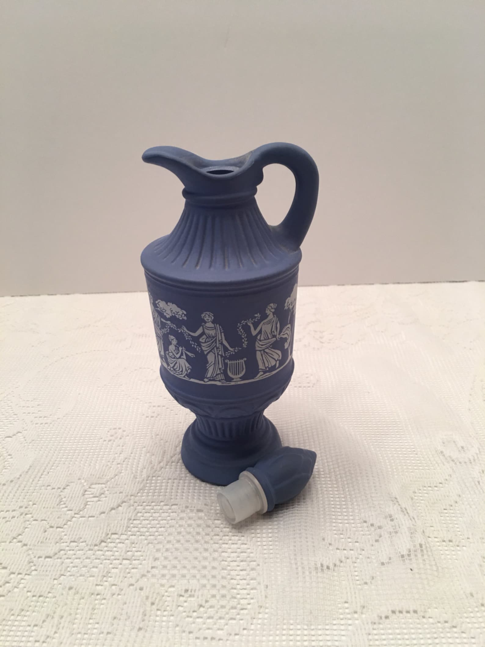 Vintage Avon Collectible Avonshire Blue & White Pitcher | Etsy