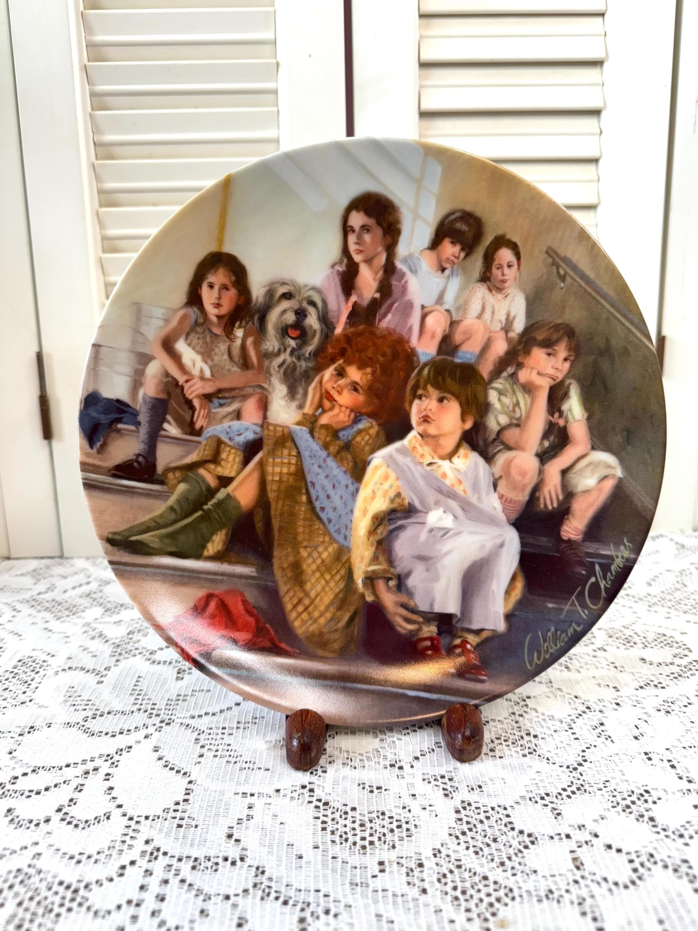Vintage the Annie Collectors Plate Series Collectible Plate “annie and ...