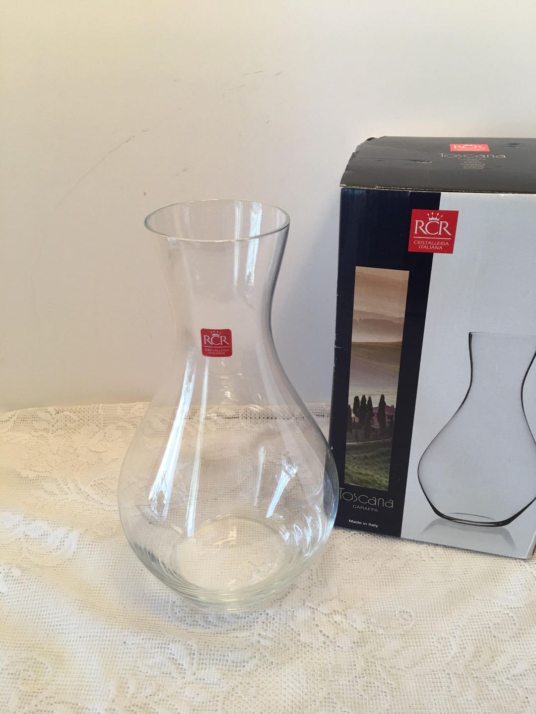Italian Carafe ~ Toscana Caraffa ~ Box Included ~ Vintage - Etsy