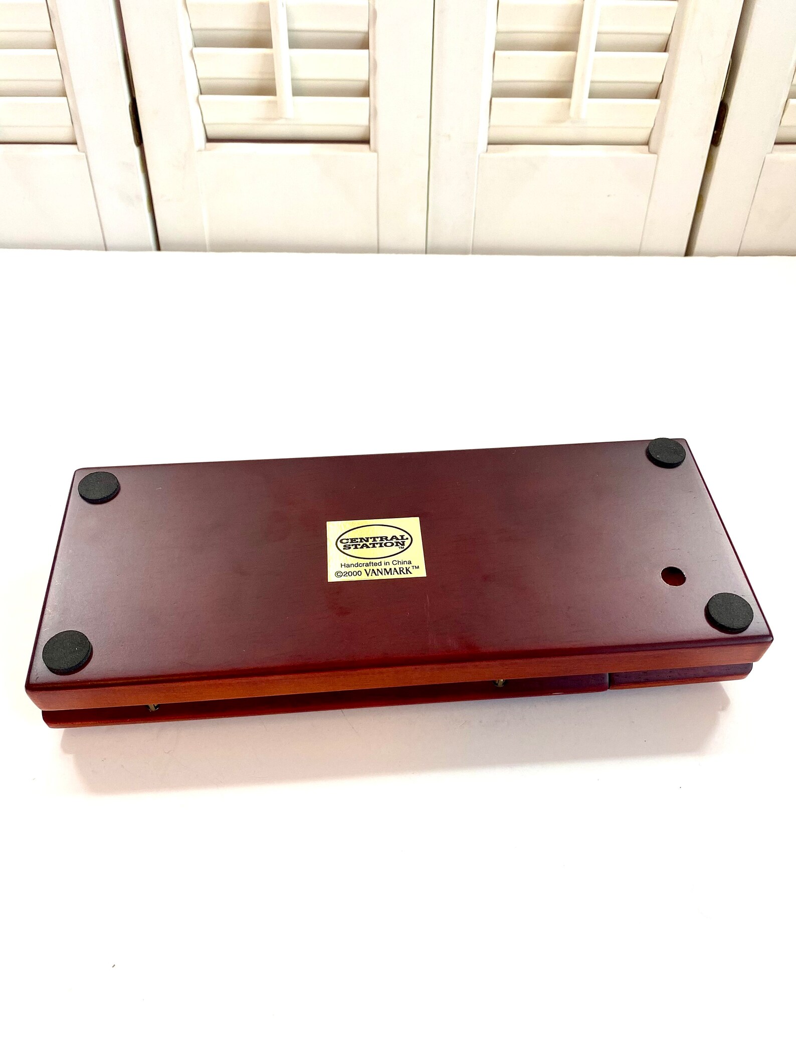 Vintage Desk Organizer Pen Holder Train Motif Central - Etsy