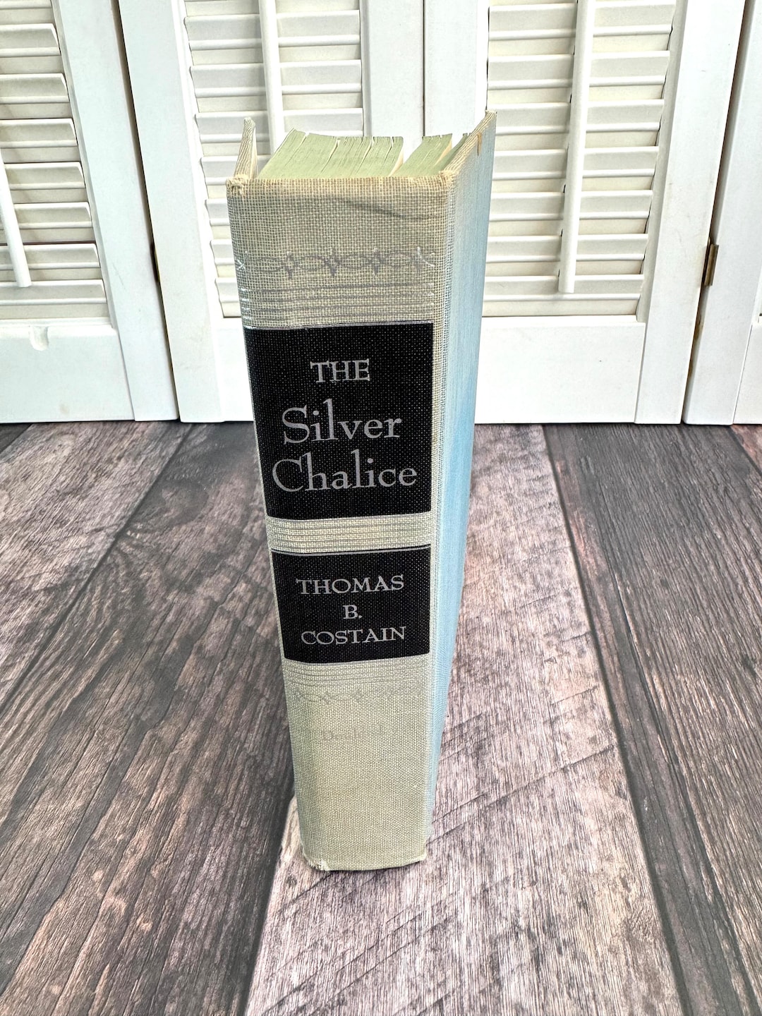 Vintage Book ~ the Silver Chalice by Thomas B. Costain ~ 1952 ...