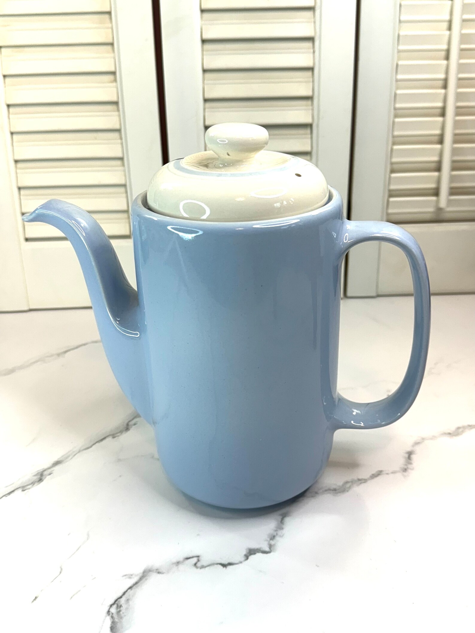 Vintage Noritake Keltcraft Misty Isle Collection Teapot ~ Blue and ...