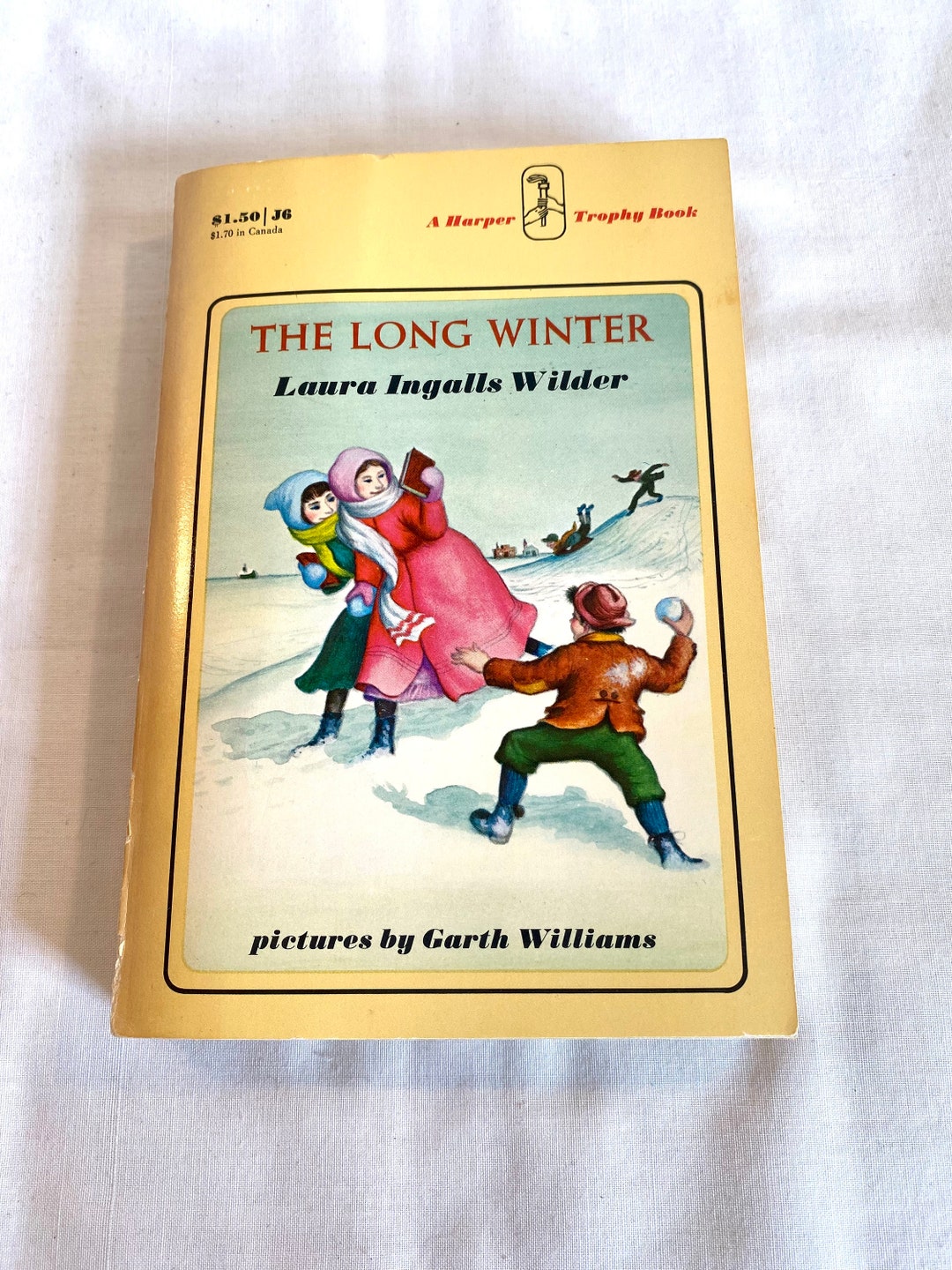 Vintage Laura Ingalls Wilder Classic Children’s Book ~ the Long Winter ...