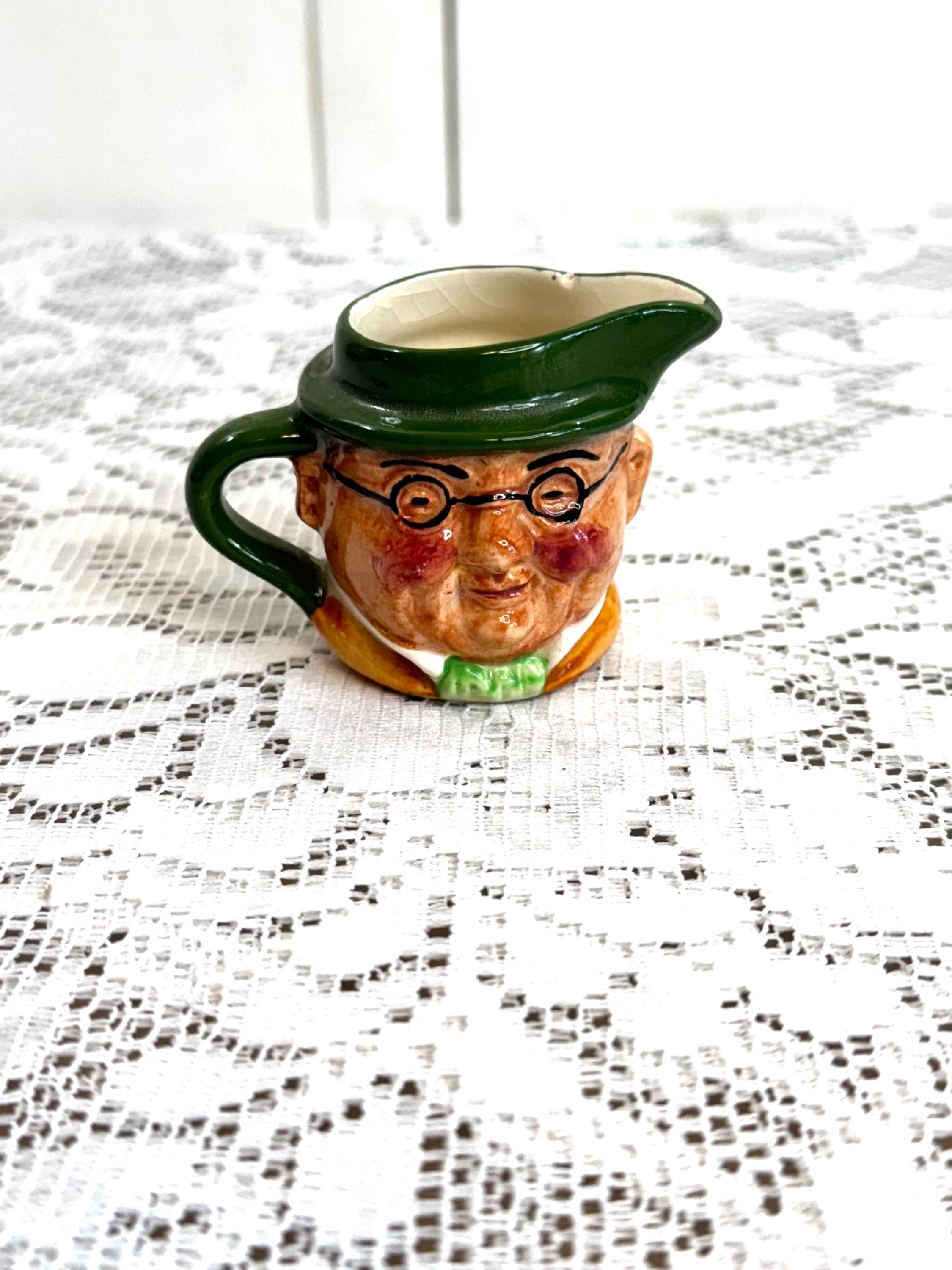 Vintage Toby Jug ~ Toby Mug ~ Man With Glasses Character Mug ~ Artone ...