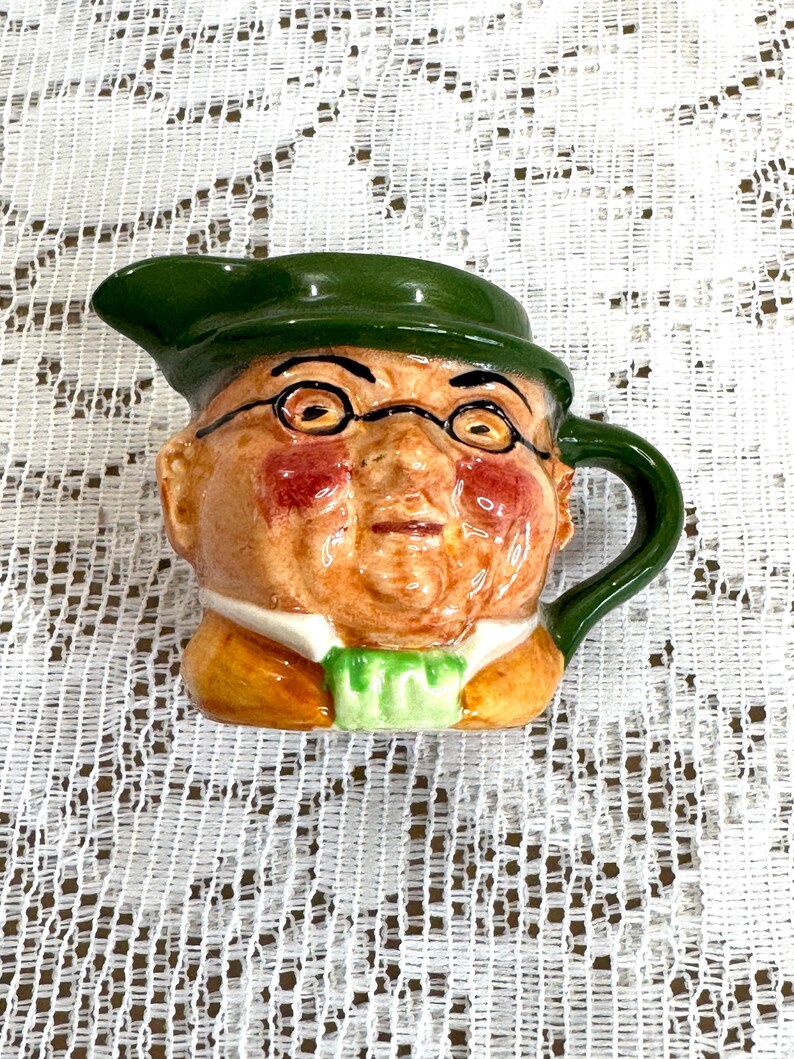 Vintage Toby Jug ~ Toby Mug ~ Man With Glasses Character Mug ~ Artone ...