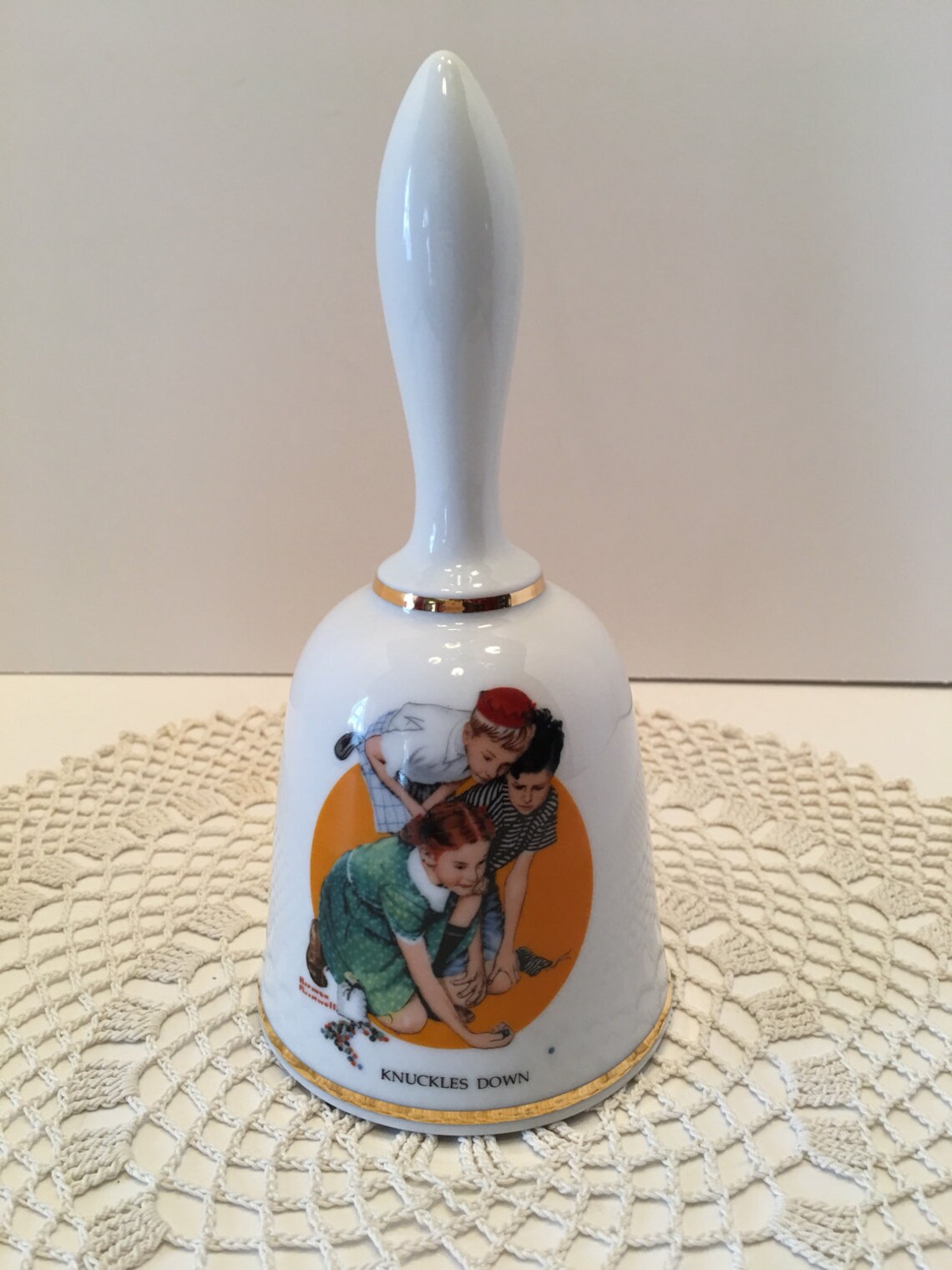 Norman Rockwell Bell Knuckles Down Limited Edition the - Etsy