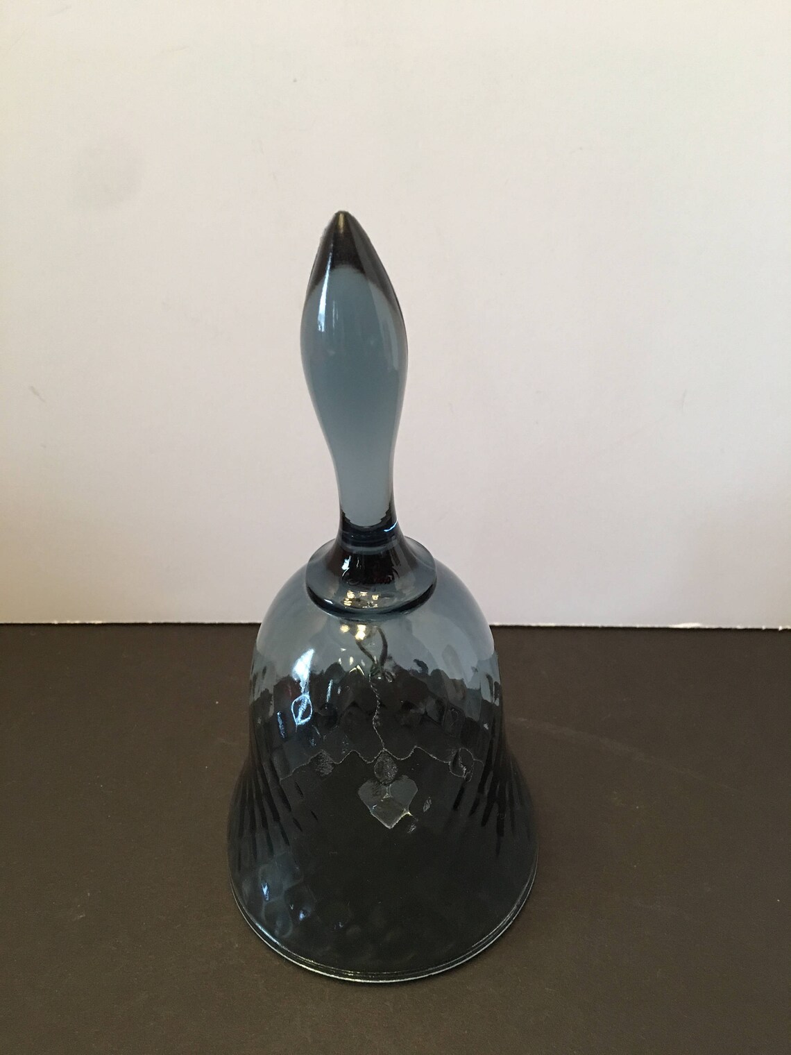 Bell ~ Glass Bell ~ Blue ~ Collectible ~ Vintage - Etsy