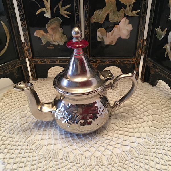 Metal Teapot - Etsy