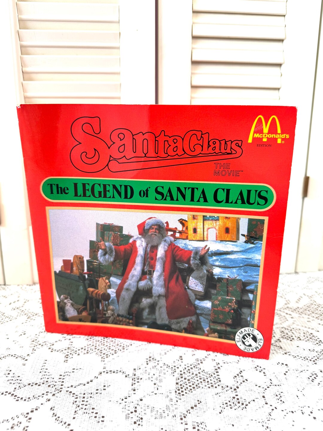 Vintage Book ~ Mcdonald’s Santa Claus the Movie the Legend of Santa ...