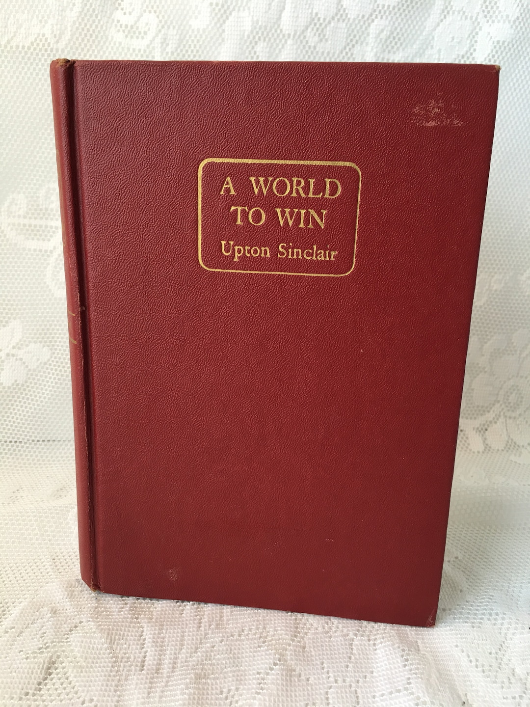 Vintage Book ~ A World to Win ~ Upton Sinclair ~ 1946 - Etsy