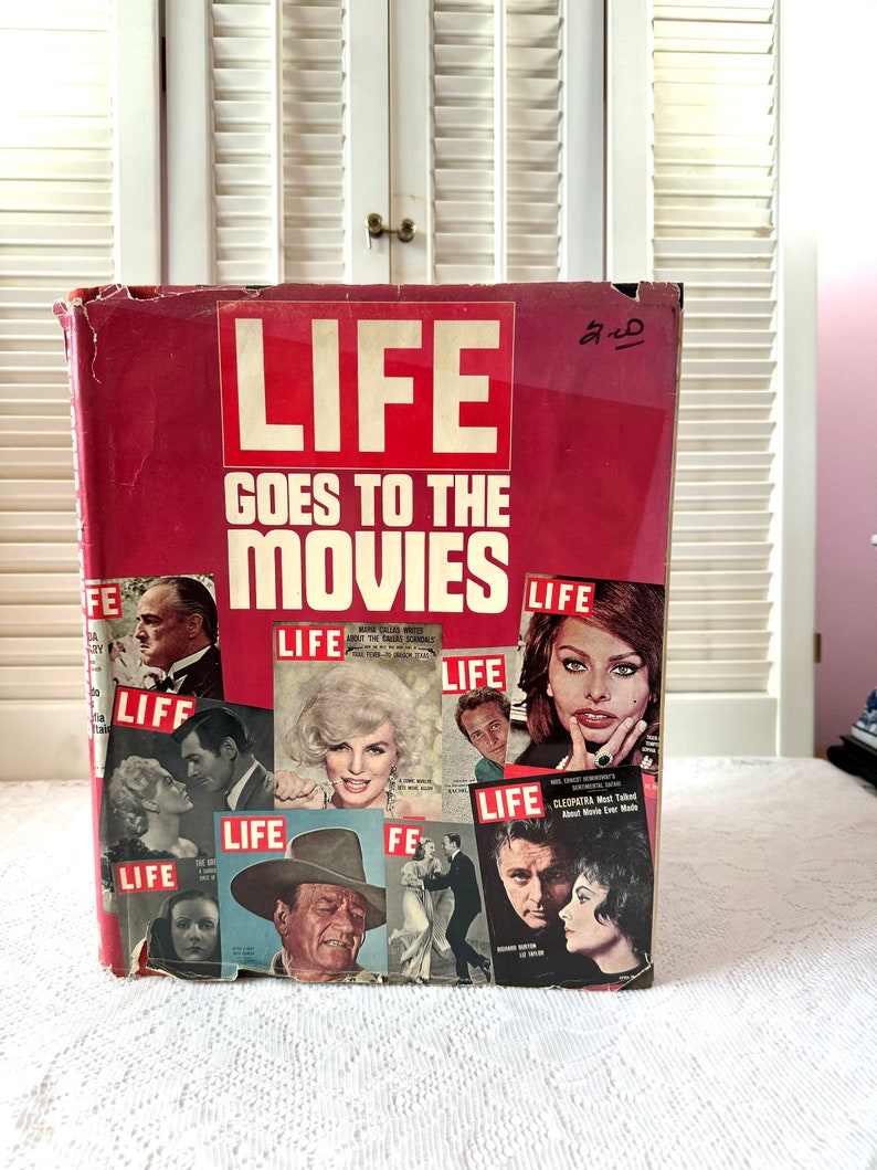 Vintage Book ~ Life Goes to the Movies Time Life Book ~ 1975 ...