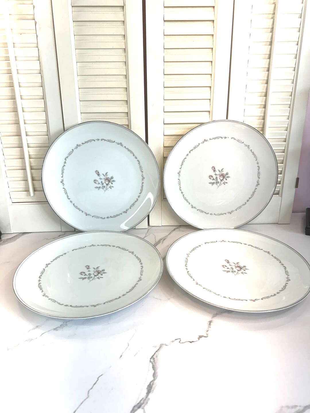 Vintage Noritake China Mayfair Dinner Plate ~ Set of Four ~ Made in ...
