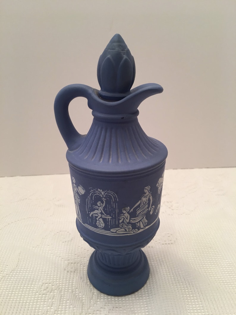 Vintage Avon Collectible Avonshire Blue & White Pitcher | Etsy