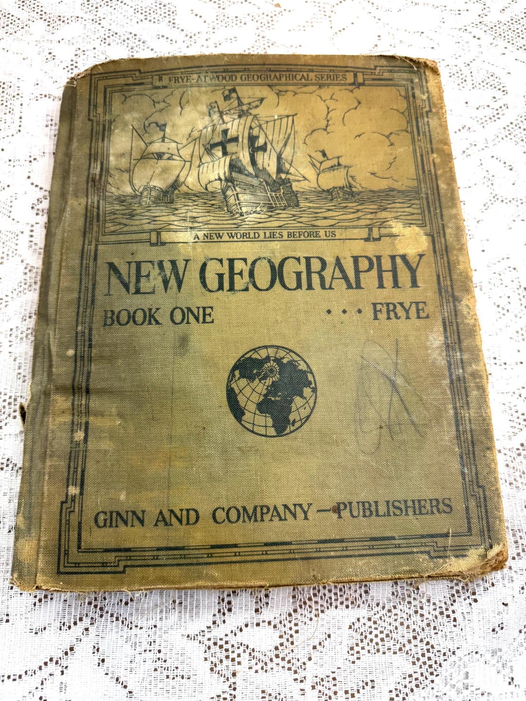 Vintage Book ~ New Geography Book One by Alexis Everrett Frye Ginn and ...