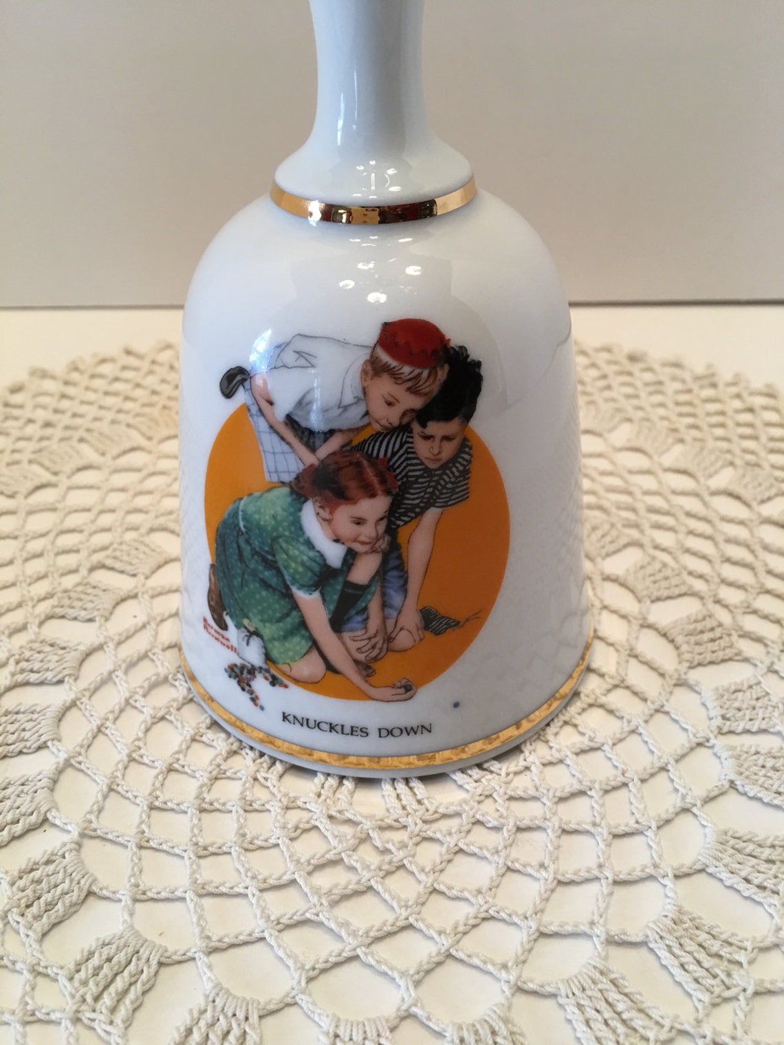 Norman Rockwell Bell Knuckles Down Limited Edition the - Etsy