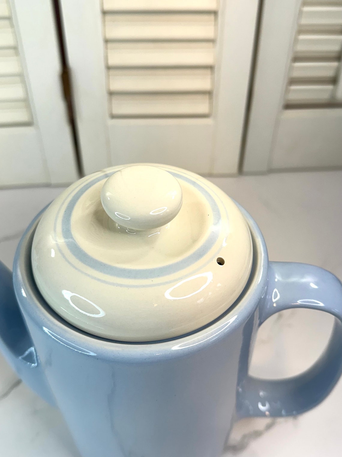 Vintage Noritake Keltcraft Misty Isle Collection Teapot ~ Blue and ...