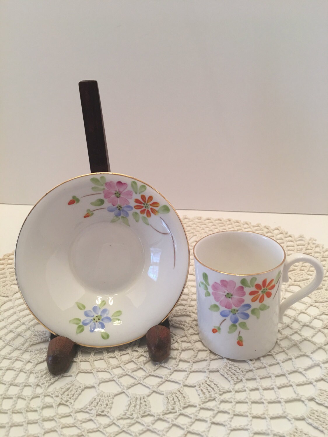 Radfords Crown China Cup and Plate ~ Teacup and Saucer ~ # 8294 ~ Made ...