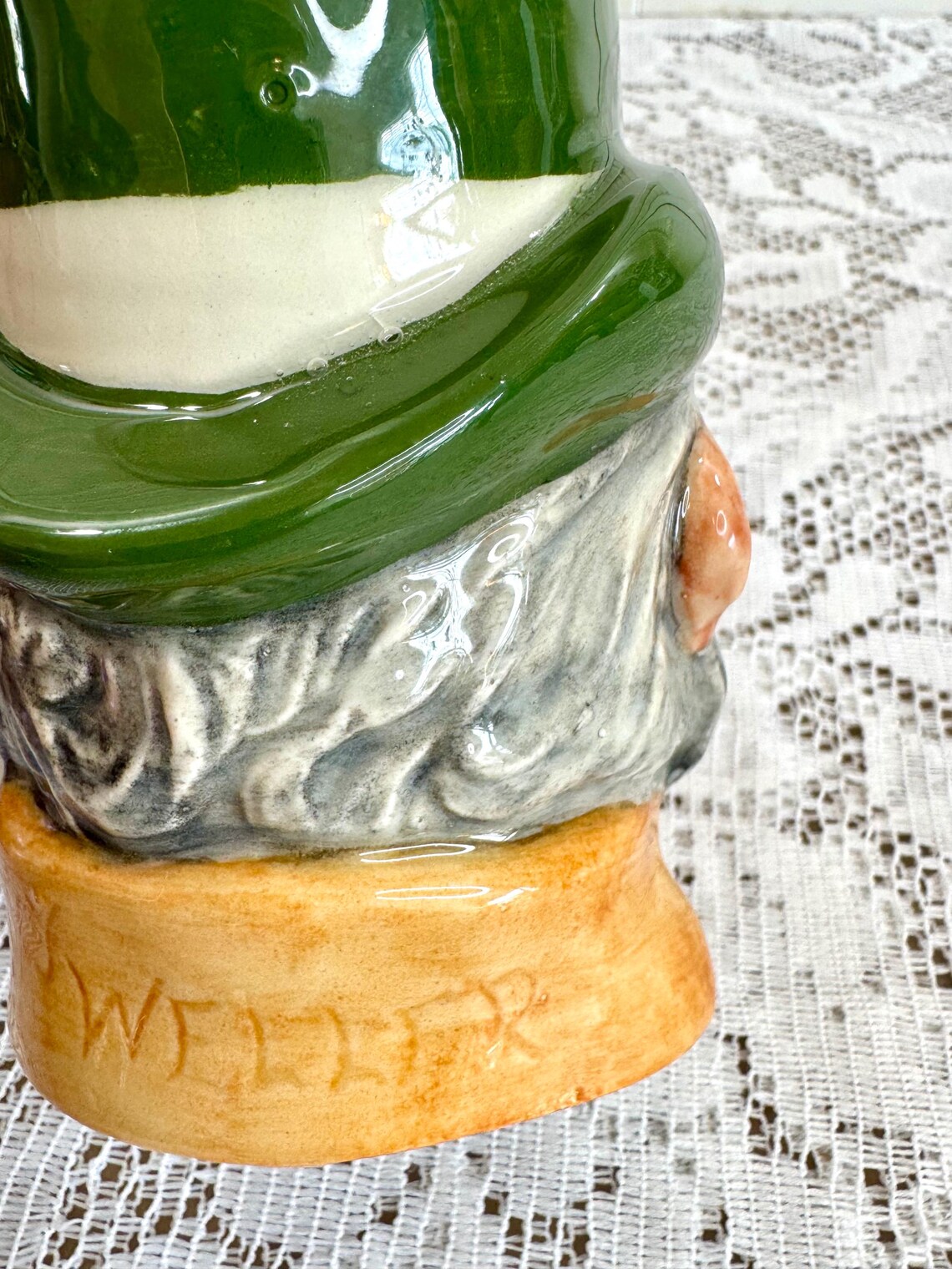 Vintage Toby Jug ~ Toby Mug ~ Character Mug ~ Man With Green and White ...