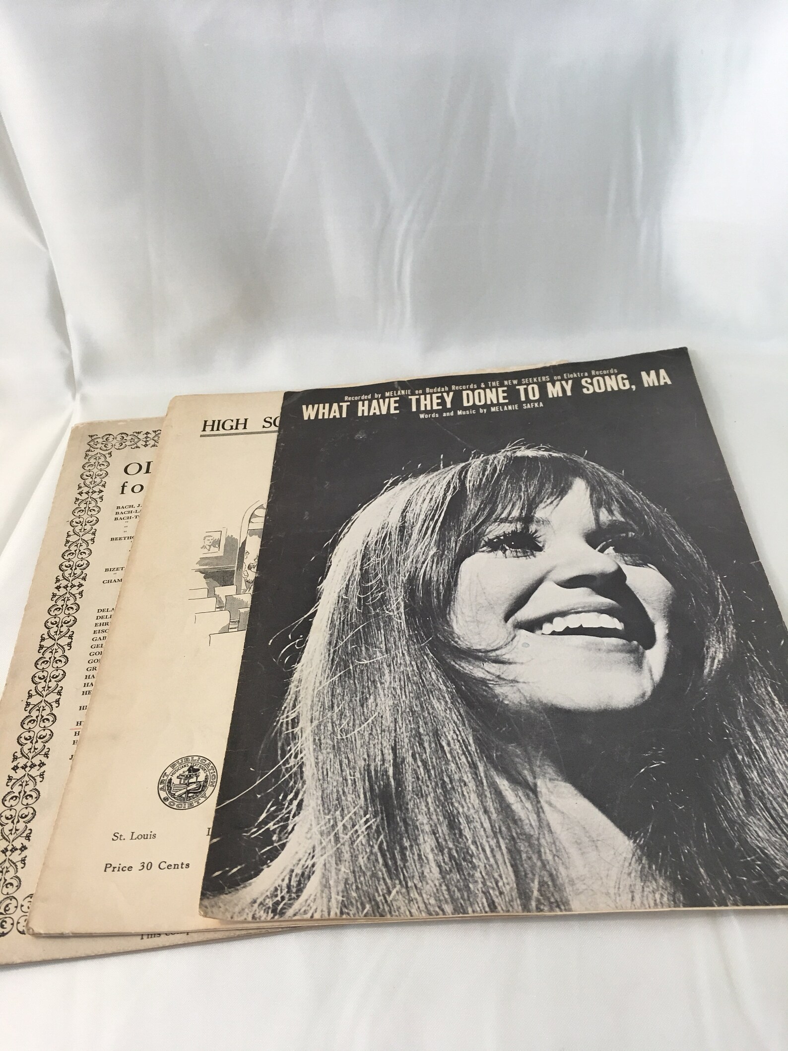 Vintage Sheet Music Book ~ Three Book Bundle ~ High School Assembly ...
