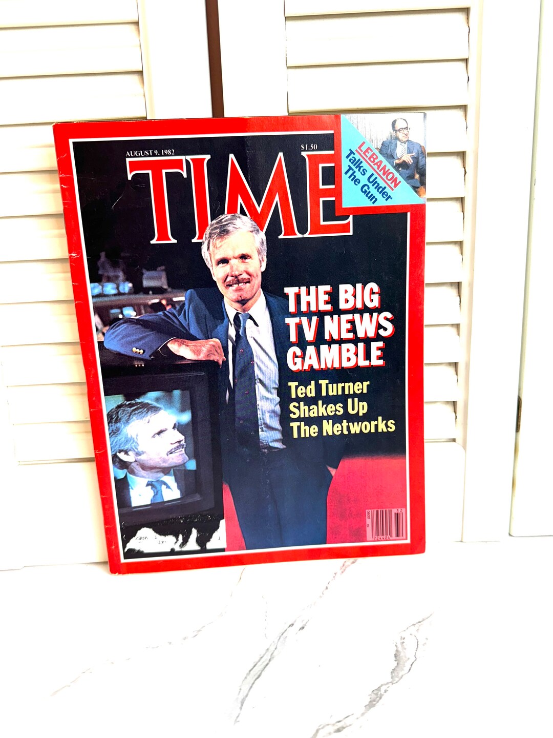 Vintage Time Magazine ~ August 9, 1982 *shows a Little Wear and Tear - Etsy
