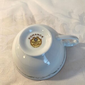 Vintage Diamond China Cups ~ Set of Four ~ Romance Pattern ~ Made in ...