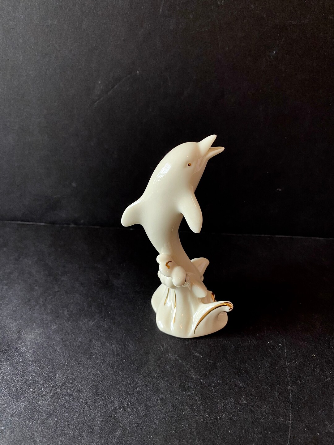 Vintage Lenox Dolphin ~ Gold Trim ~ Classic Dolphin ~4” High - Etsy