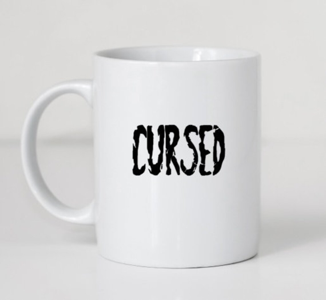 Mug with sayings cursed cute mugs sarcastic mug snarky | Etsy