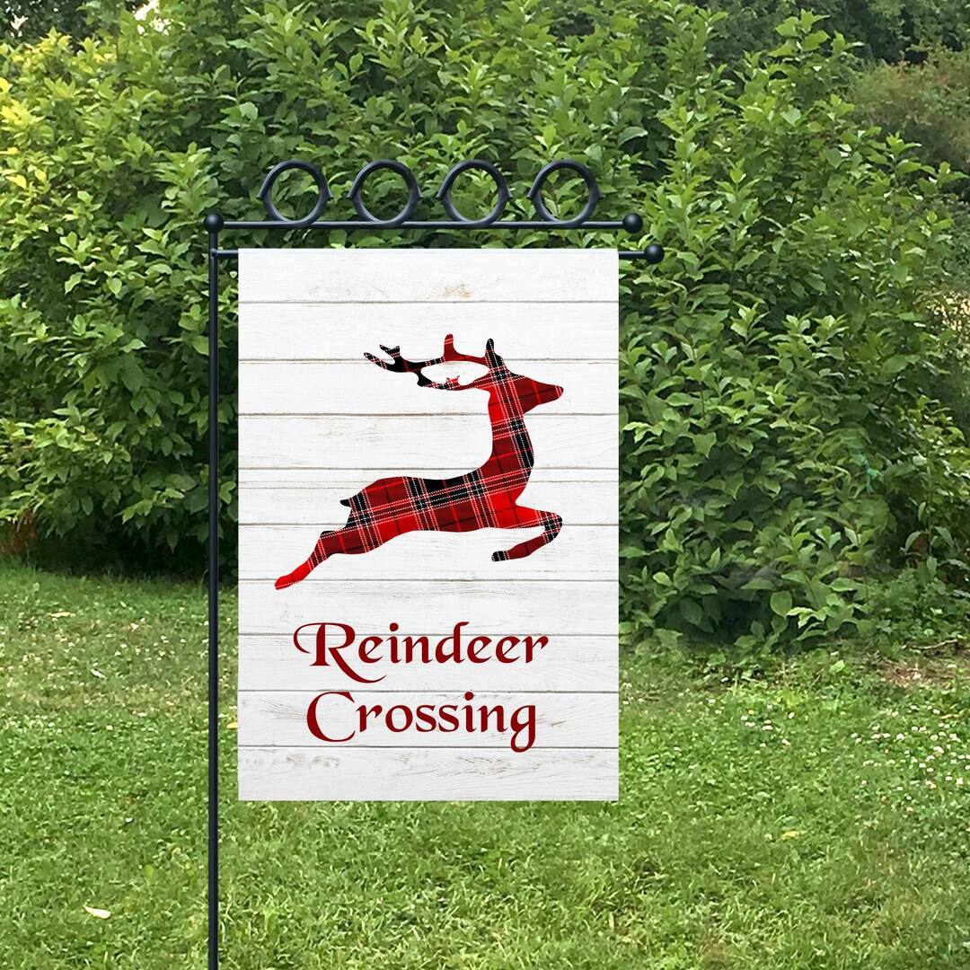 Personalized Christmas Garden Flag Christmas Ornament Flag - Etsy