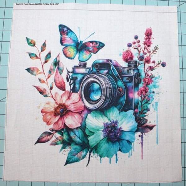 Camera Quilt Fabric - Etsy