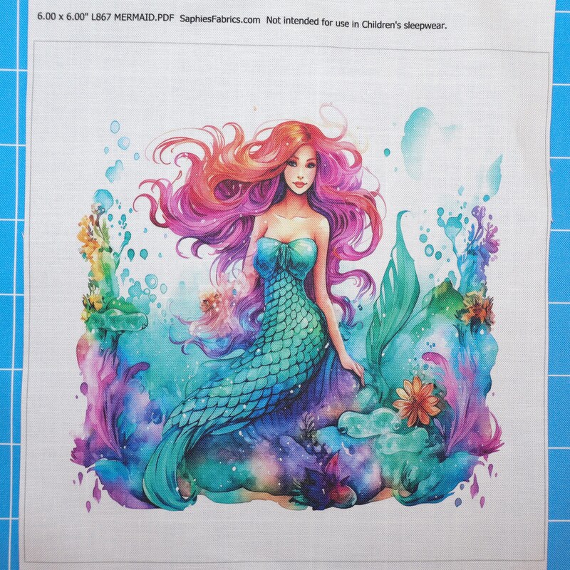 Mermaid Quilt Fabric - Etsy