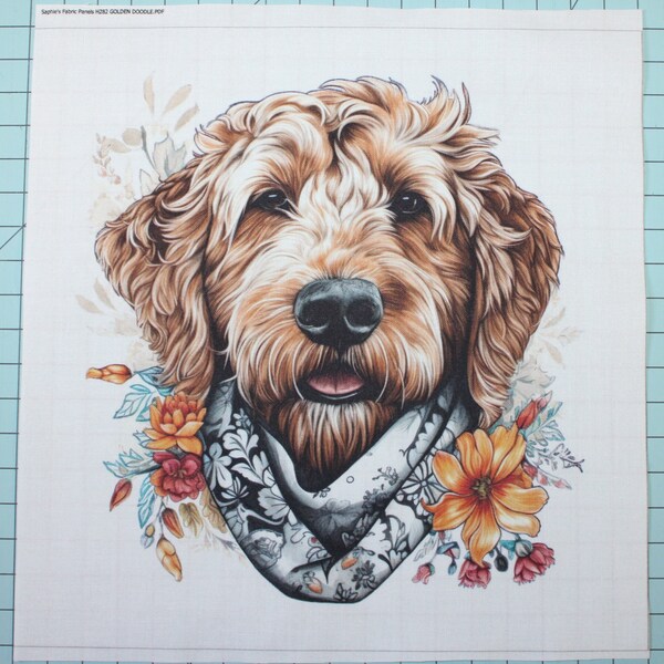 Goldendoodle Fabric - Etsy