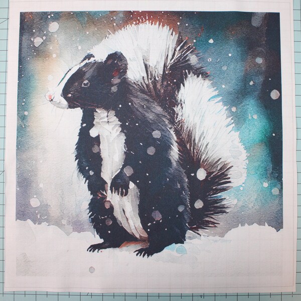 Skunk Fabric - Etsy