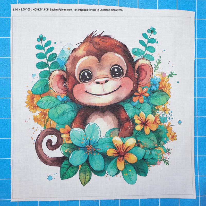 Monkey Quilt - Etsy