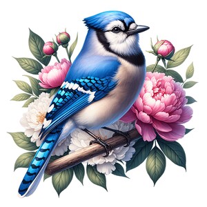 Blue Jay 100% Cotton Fabric Panel Square Small Quilting Sewing Block ...