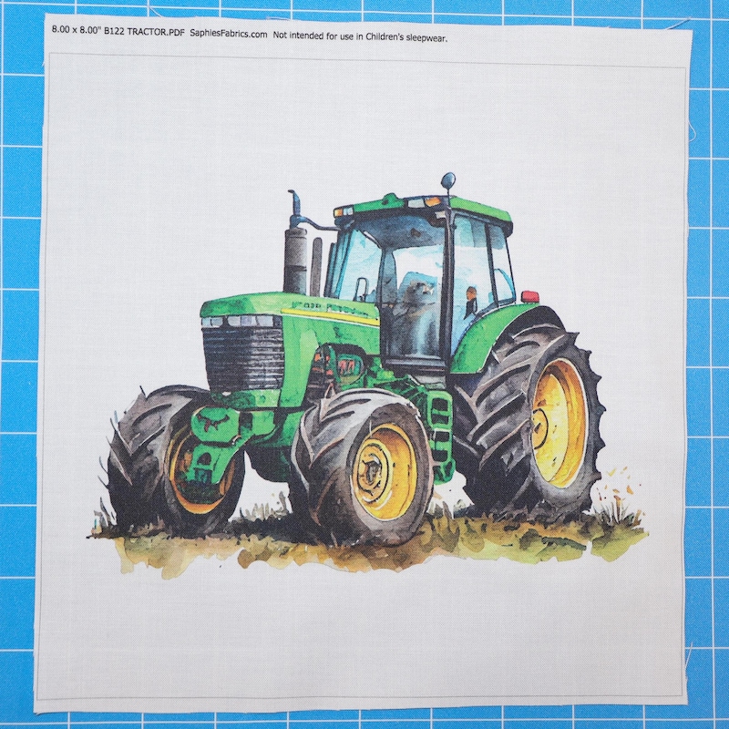 Tractor Fabric - Etsy