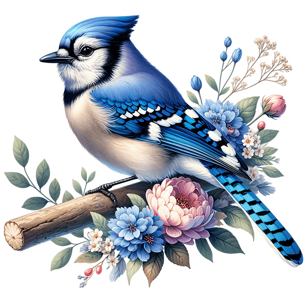 Blue Jay 100% Cotton Fabric Panel Square Small Quilting Sewing Block - Etsy