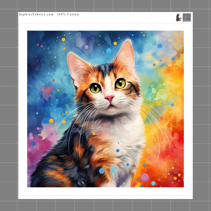 Calico Fabric - Etsy