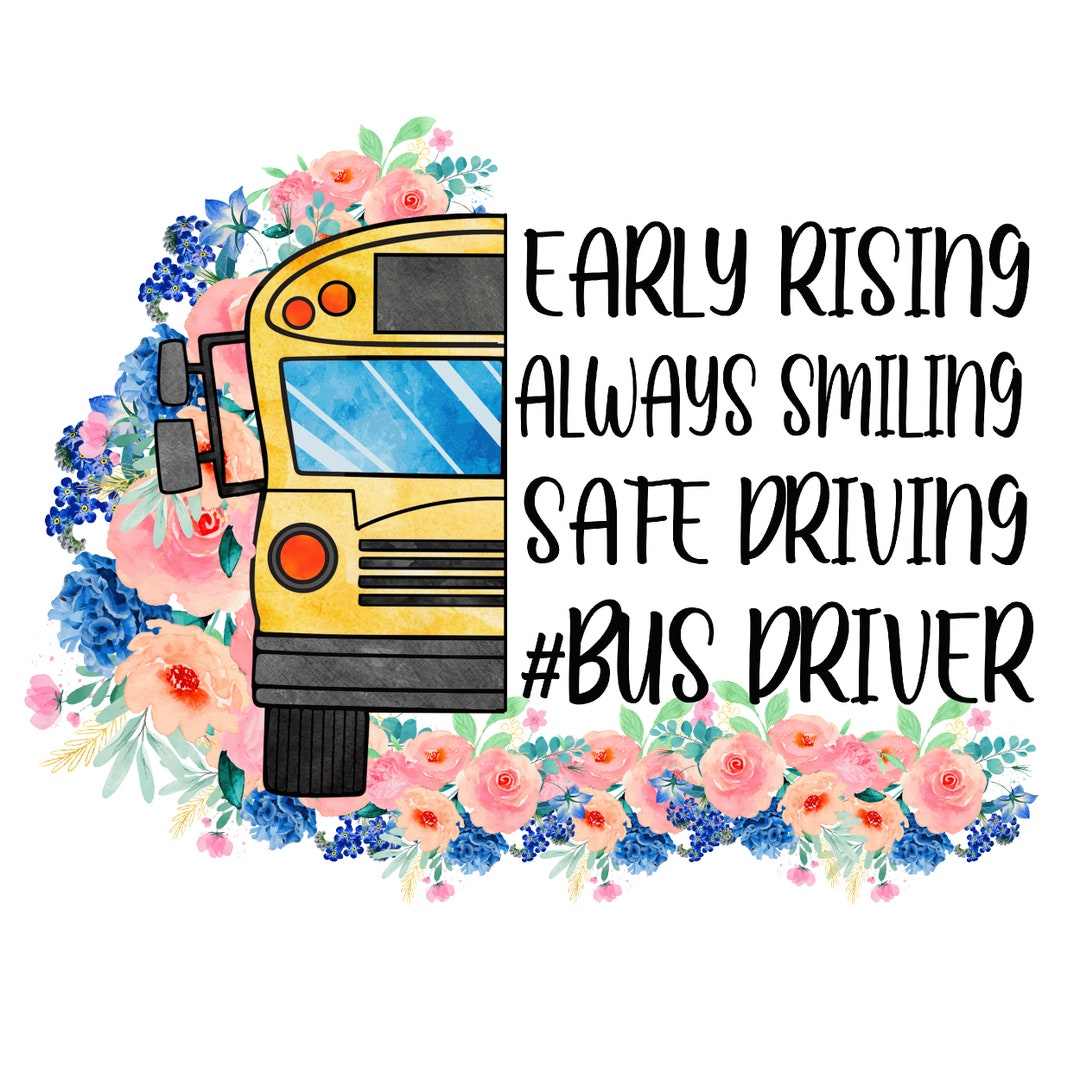 School Bus Driver 100% Cotton Fabric Small Panel Quilting - Etsy