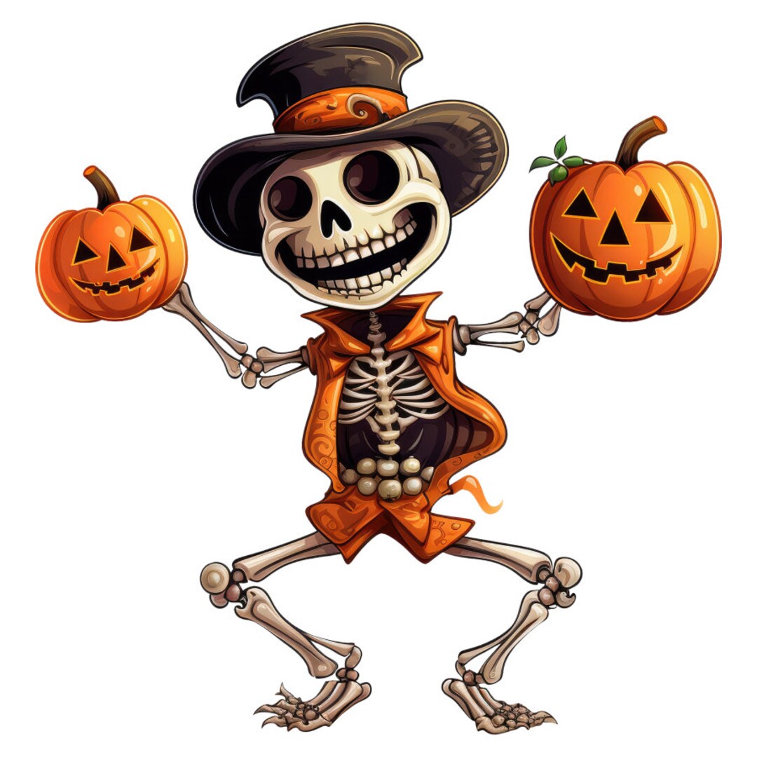 Halloween Skeleton 100% Cotton Fabric Panel Square Small Sewing ...