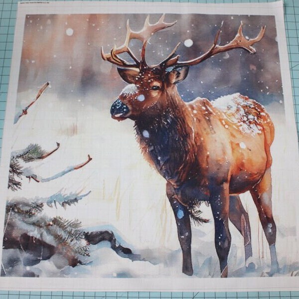 Elk Fabric - Etsy
