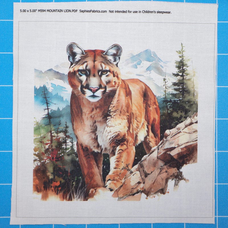 Mountain Quilt Panel - Etsy