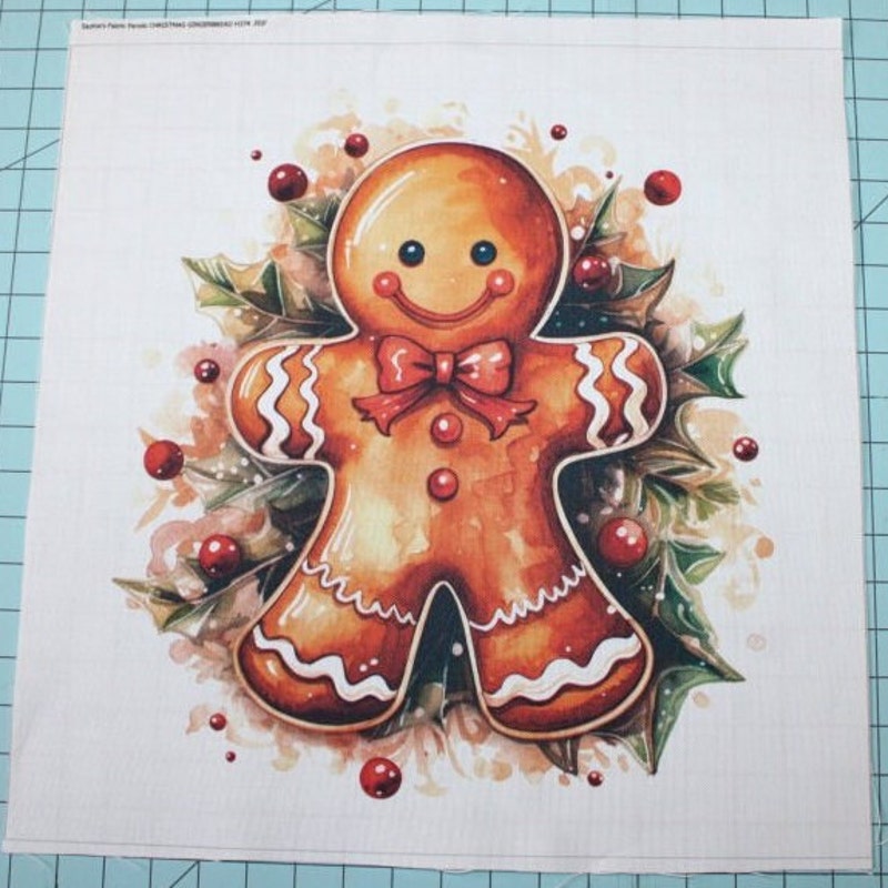 Gingerbread Fabric - Etsy