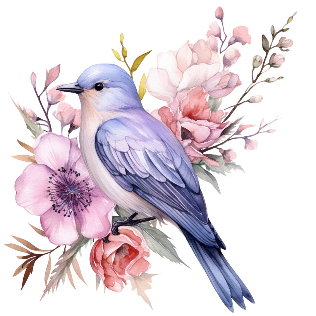 Songbird 100% Cotton Fabric Panel Square Small Quilting - Etsy