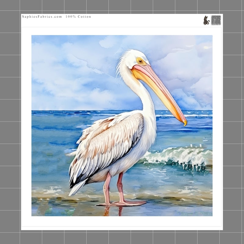 Pelican Print Block - Etsy